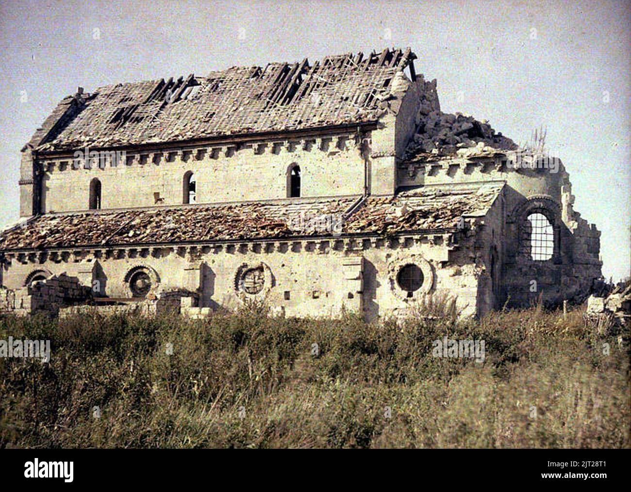 Tracy le val eglise 1 Stock Photo - Alamy