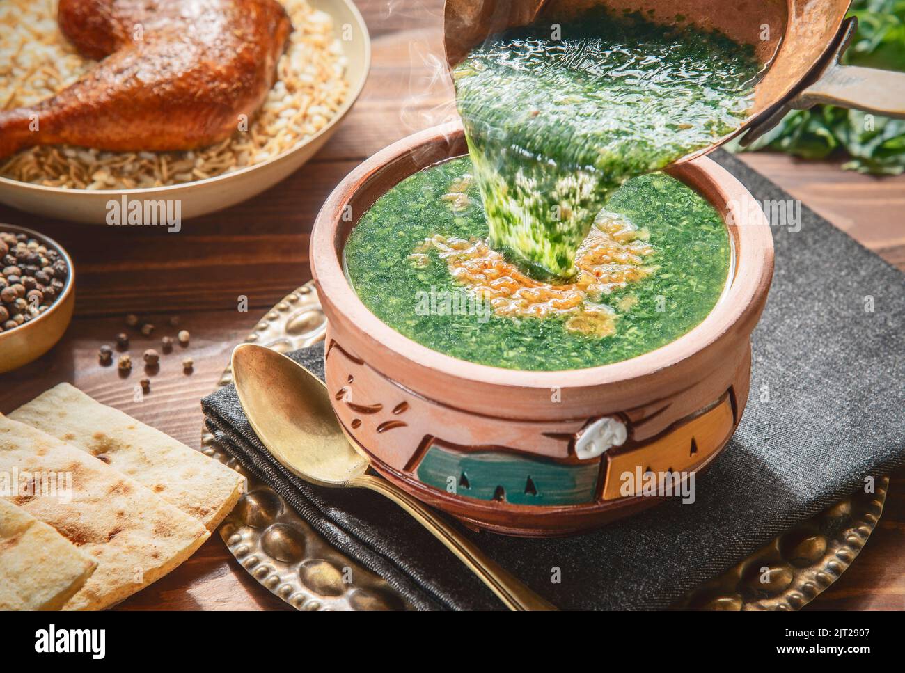 Jute mallow plant hi-res stock photography and images - Alamy