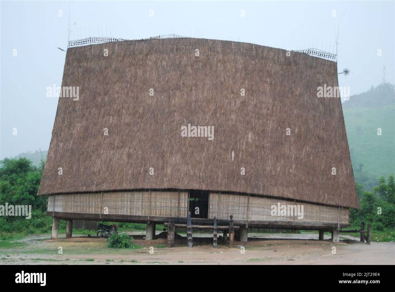 Traditional community center in Kon Tum (5686575020 Stock Photo - Alamy