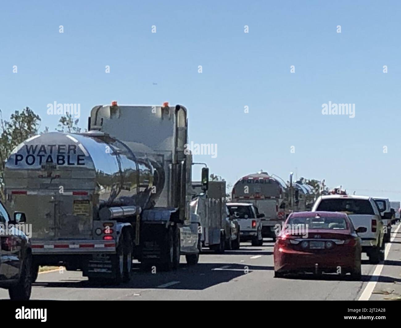 Traffic jams on US Route 231 Stock Photo - Alamy