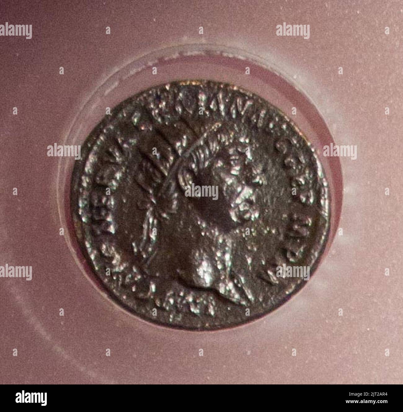 Traianus coin hi-res stock photography and images - Alamy