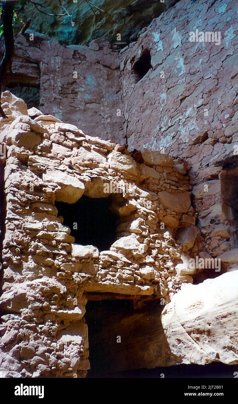 Trail of the Ancients - Dwellings at Ute Mountain Ute Tribal Park Stock ...