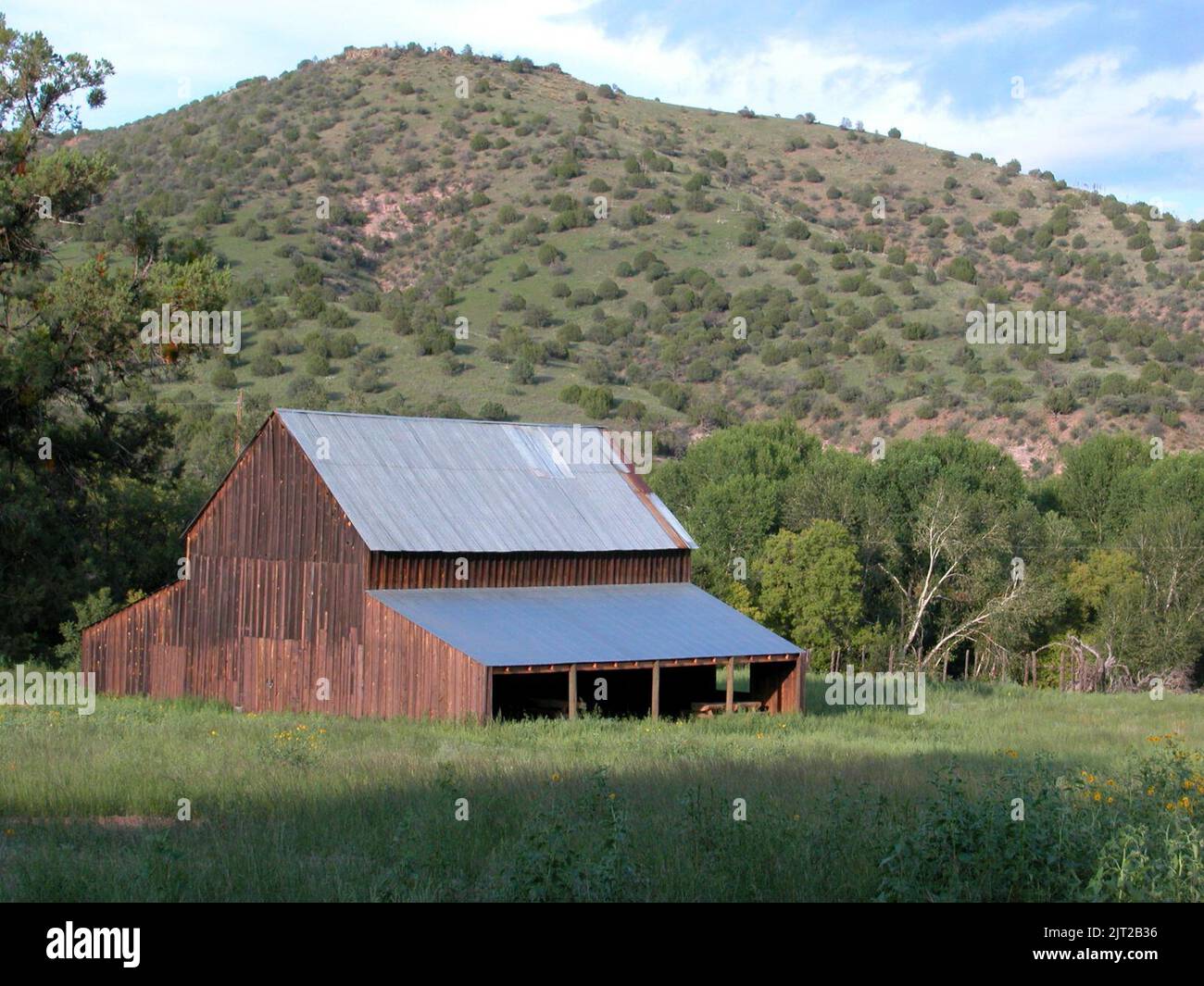 Trail of the Mountain Spirits Scenic Byway - A Barn In Mimbres Valley ...