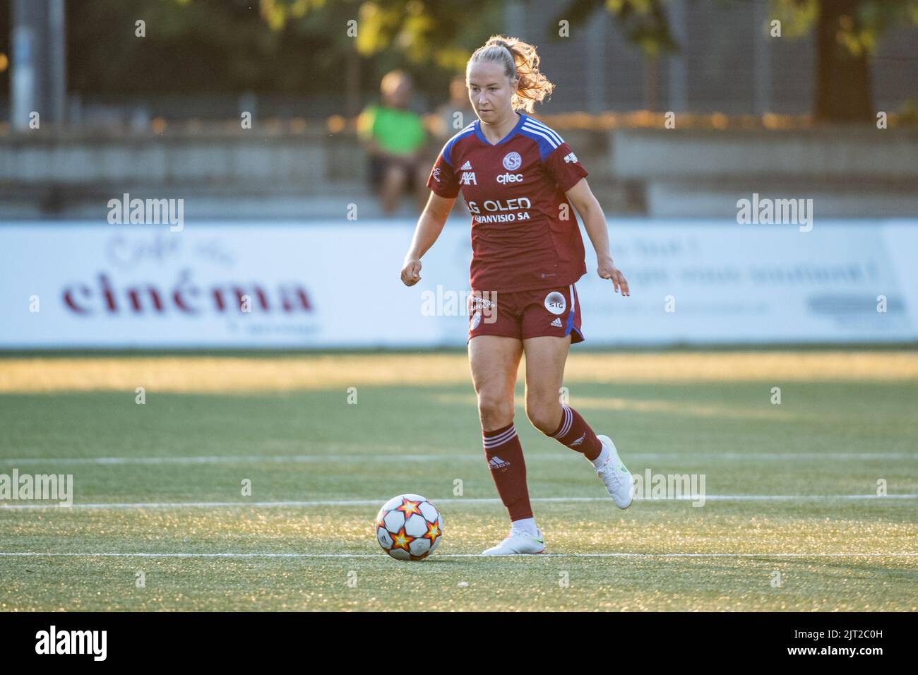 08/27/2022, Carouge, Stade de la Fontanette, Axa Women's Super League ...