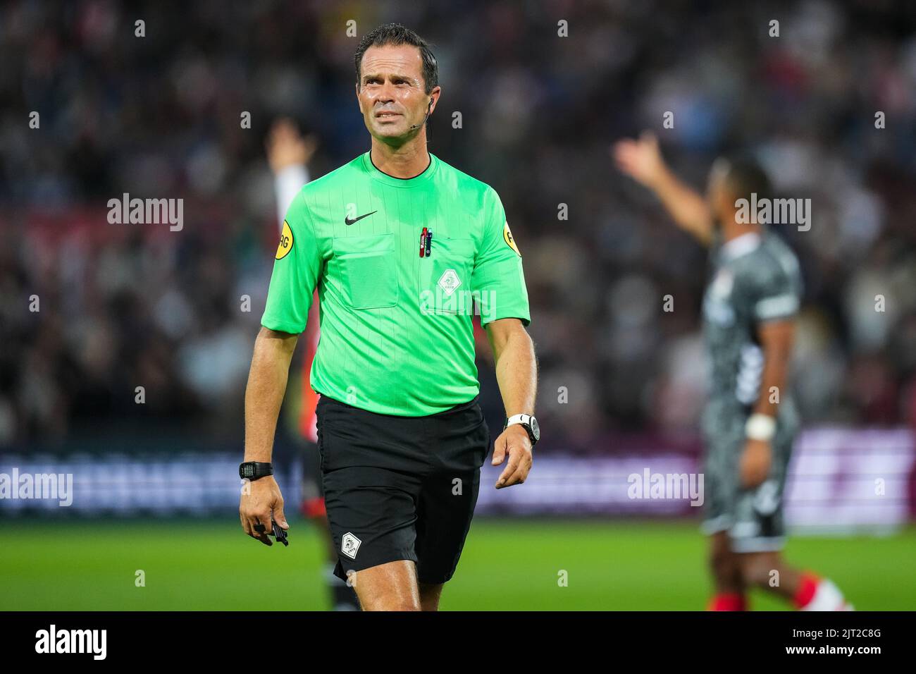 Rotterdam - Referee Bas Nijhuis during the match between Feyenoord v FC ...