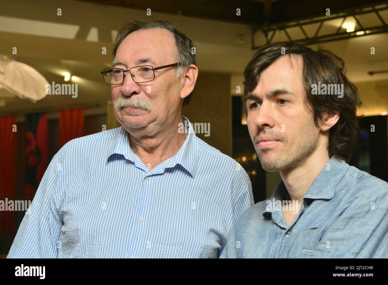 44 MIFF. Press conference of the film 'Camel Arch'.Cinema center ...