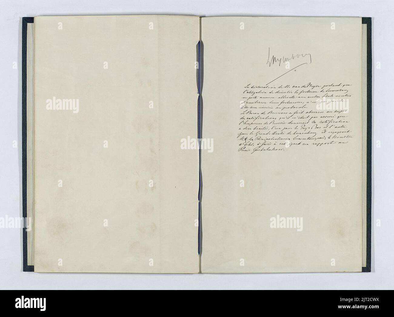 Traité de neutralité de Londres - Acte final et procès-verbal d'échange ...