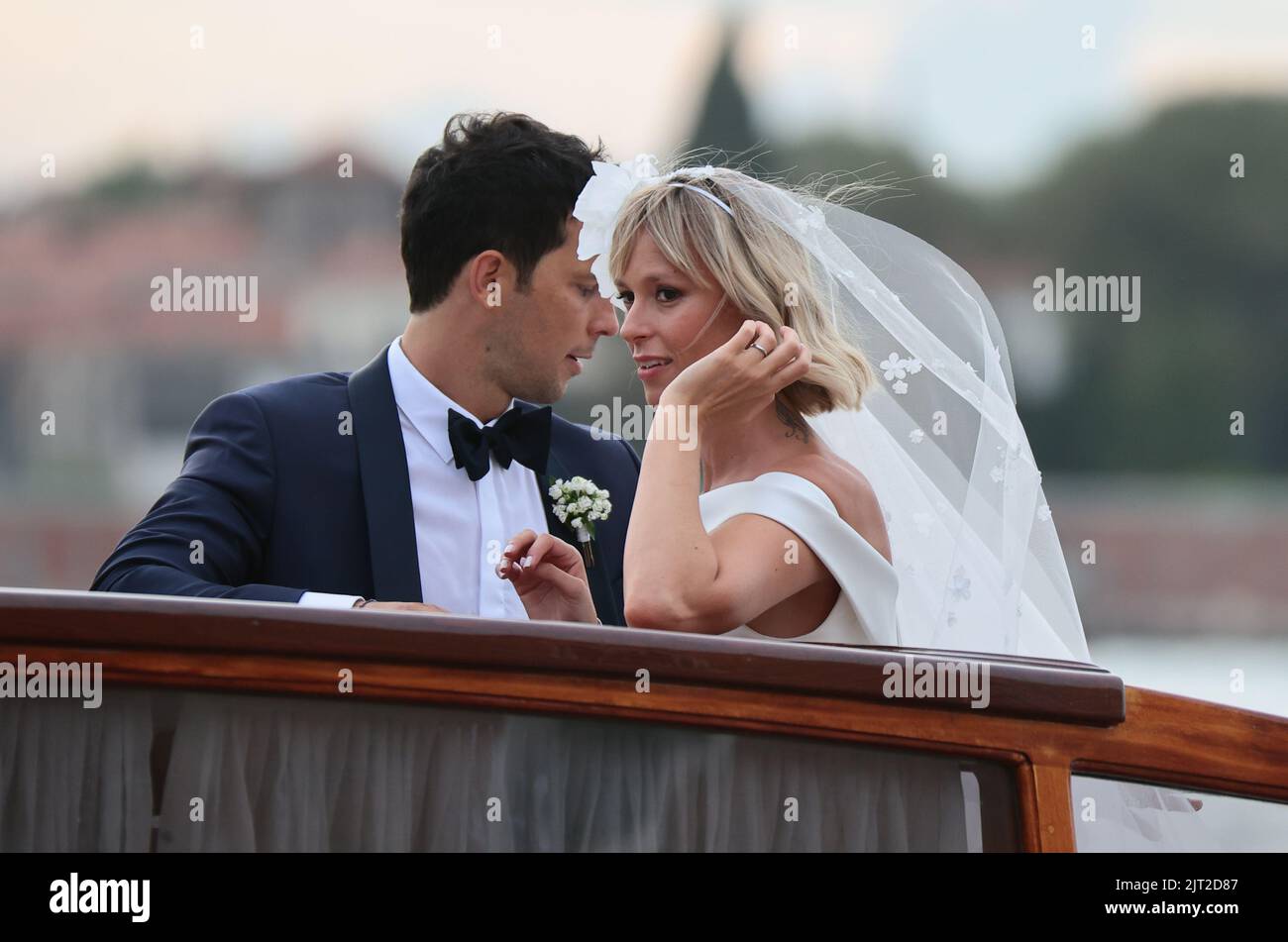 Venice, Italy. 27th Aug, 2022. Wedding of Federica Pellegrini and ...