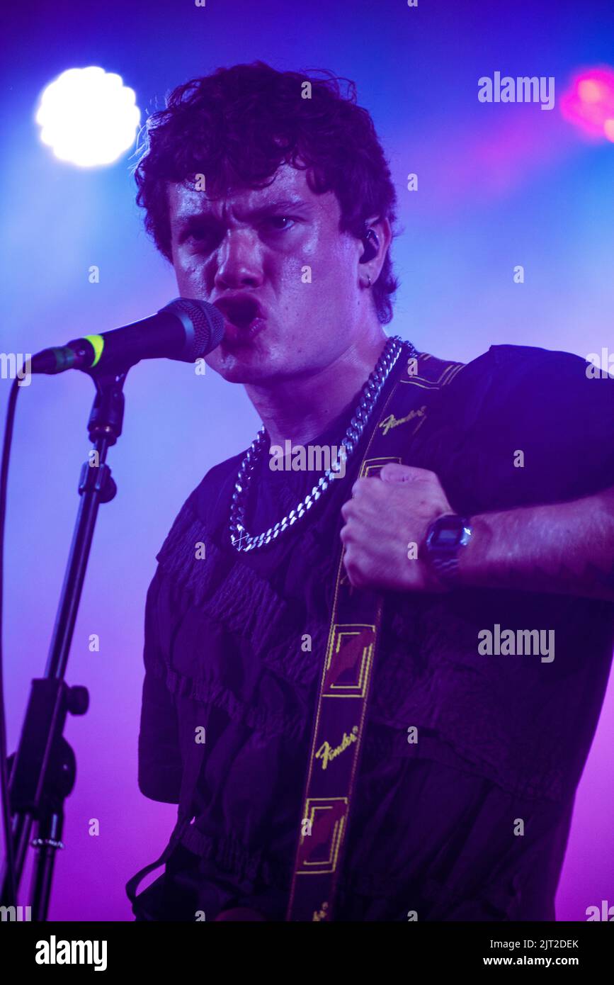 Stone play at Leeds Festival on Friday 26th August 2022, playing the ...