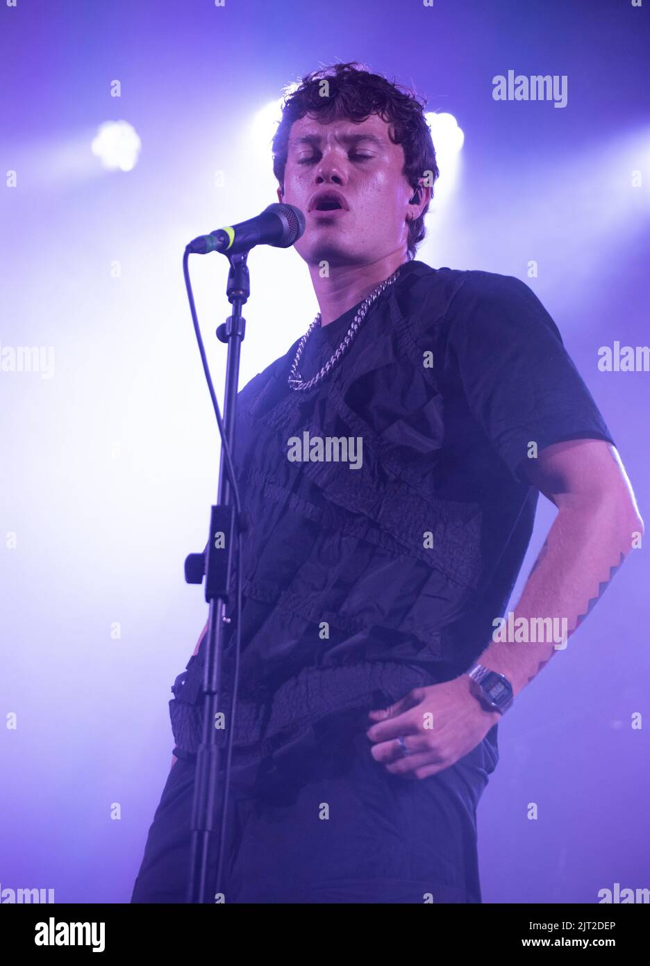 Stone play at Leeds Festival on Friday 26th August 2022, playing the ...