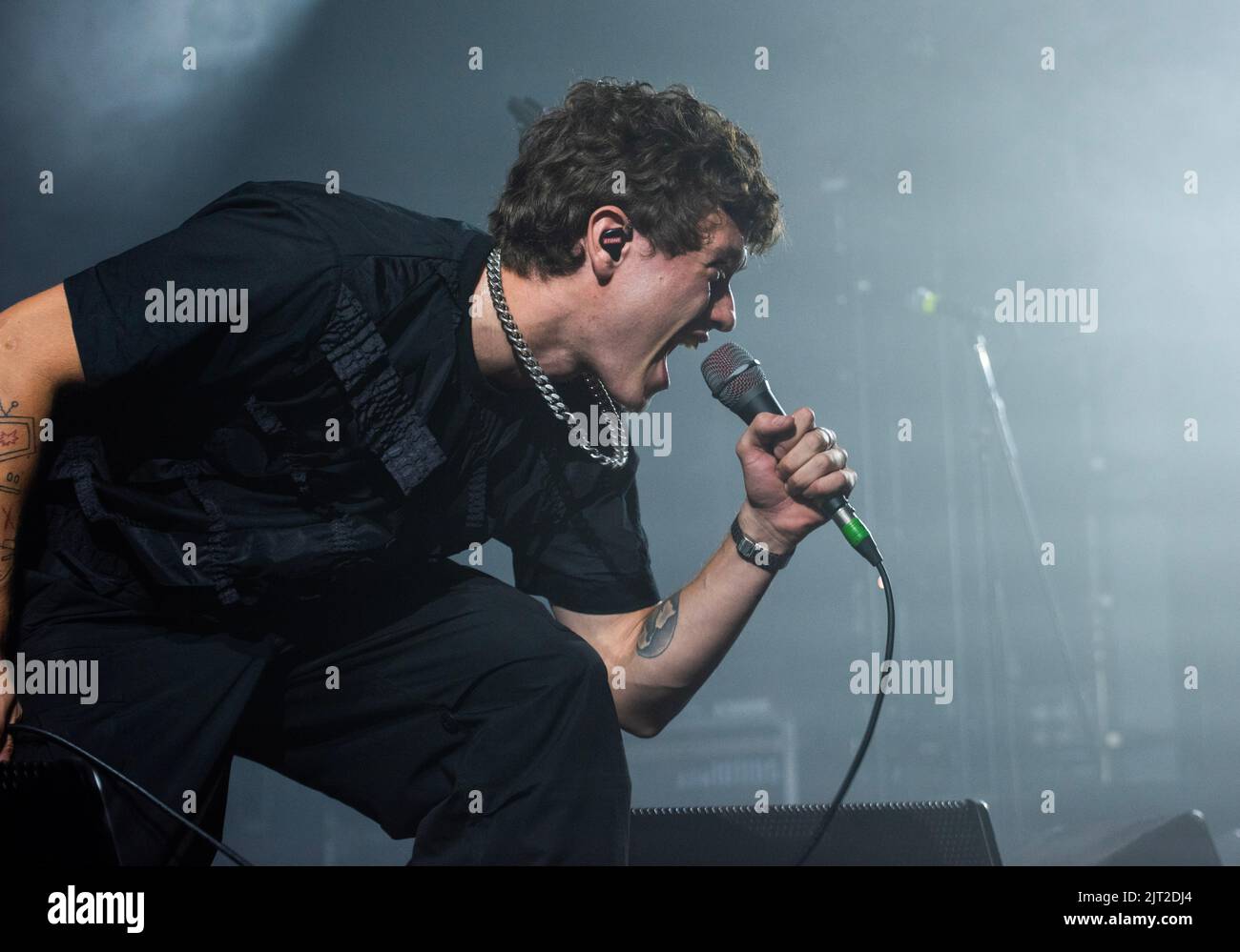 Stone play at Leeds Festival on Friday 26th August 2022, playing the ...