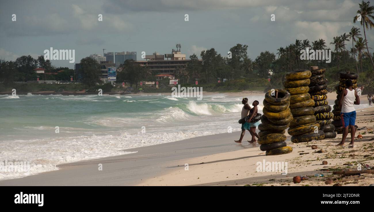 Coco Beach, Dar-es-Salaam, Tanzania, Africa. Also known as Oyster Bay ...