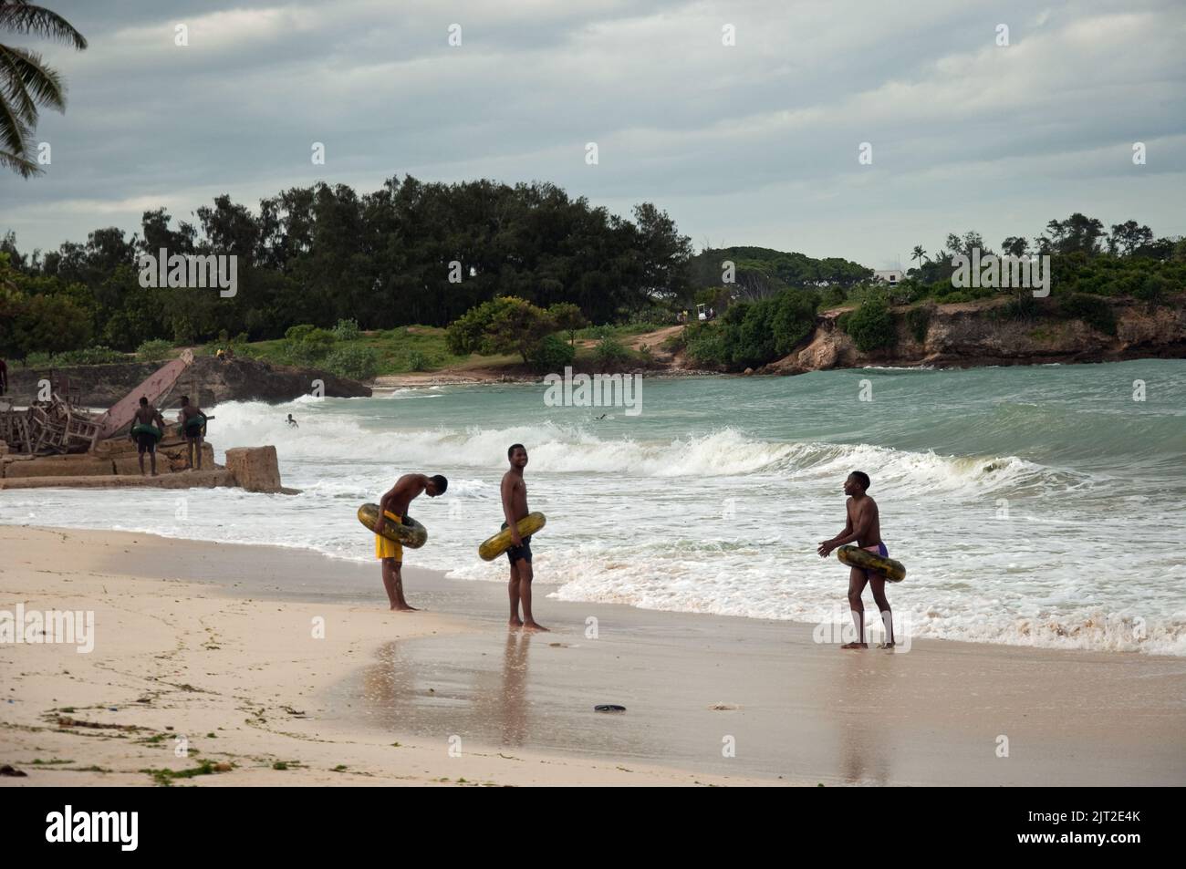 Coco Beach, Dar-es-Salaam, Tanzania, Africa. Also known as Oyster Bay ...