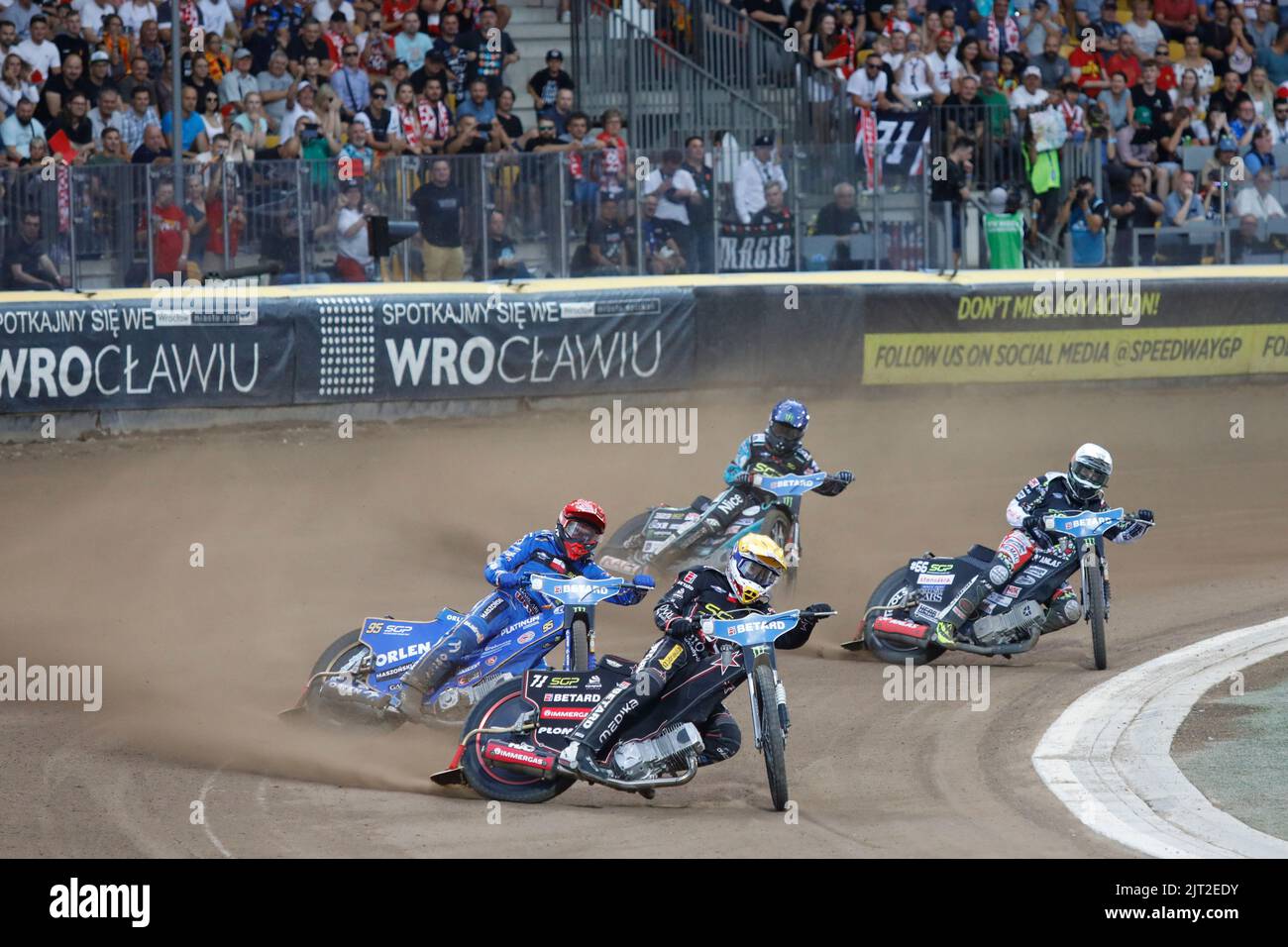 Wroclaw, Poland. August 27th 2022. Betard FIM Speedway GP of Poland at ...