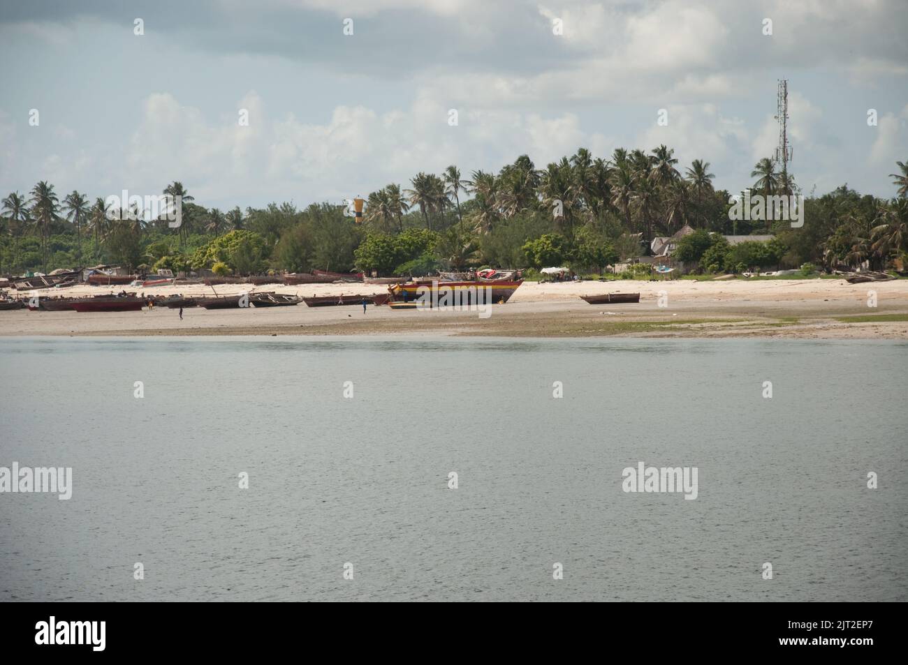 Beach, Kigamboni, Dar-es-Salaam, Tanzania, East Africa. Kigambon is a ...