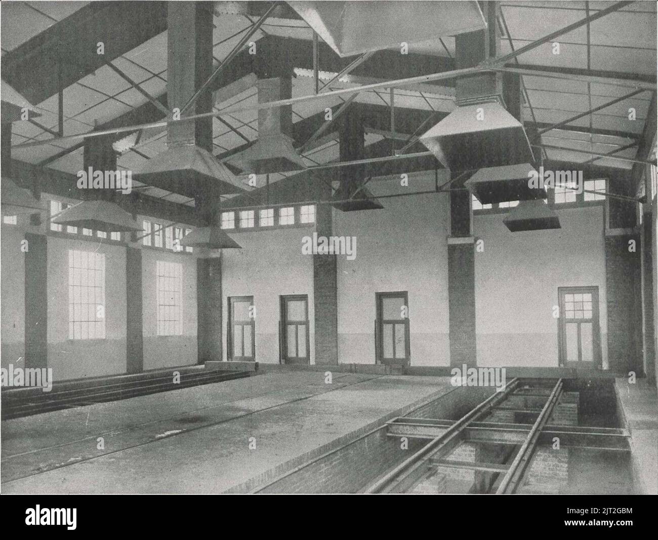 Tram Depot Meijel 003 Stock Photo - Alamy