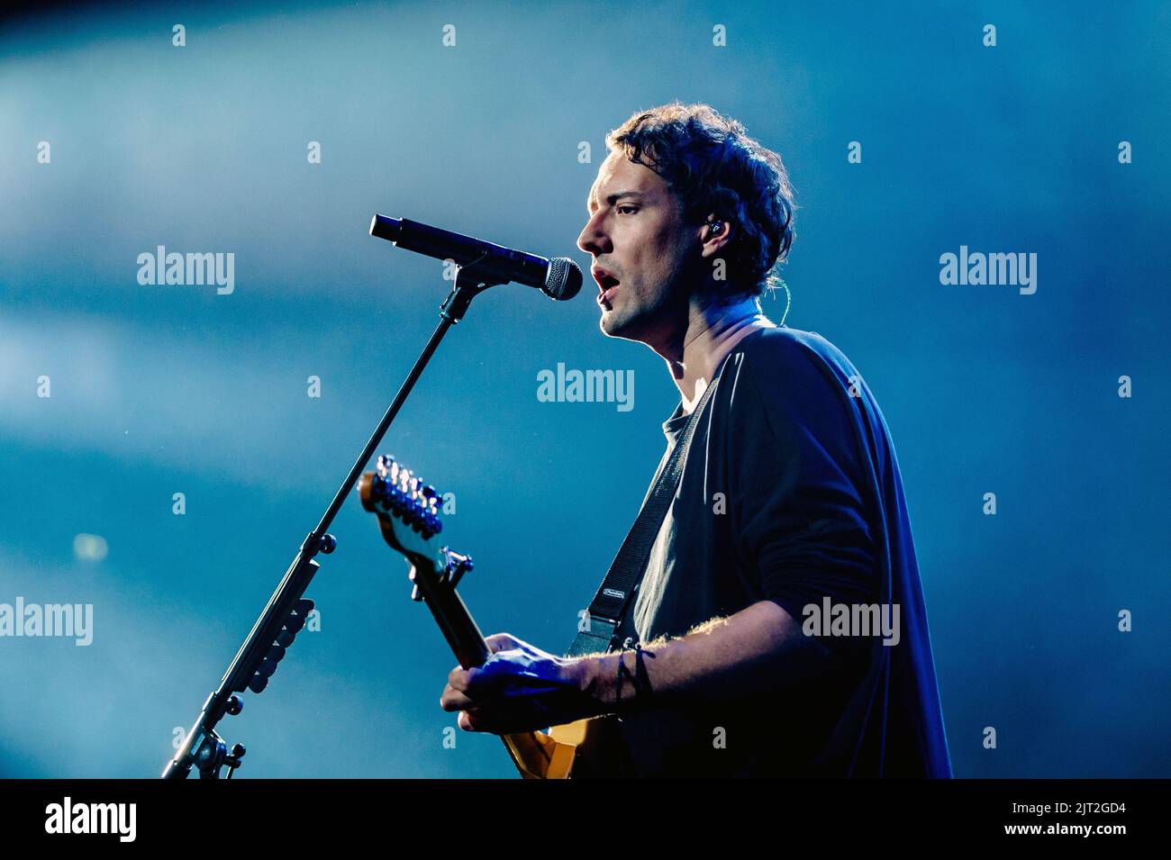 2022-08-27 20:39:48 AMSTERDAM - Singer Eloi Youssef during one of ...