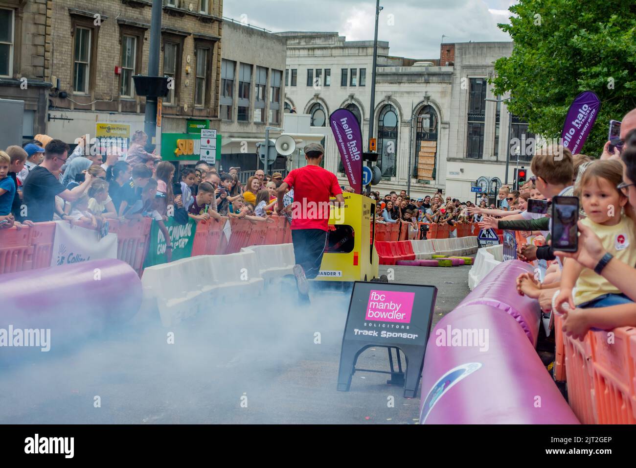Krazy Races/Soapbox racing, held in Wolverhampton, Great fun for all ...