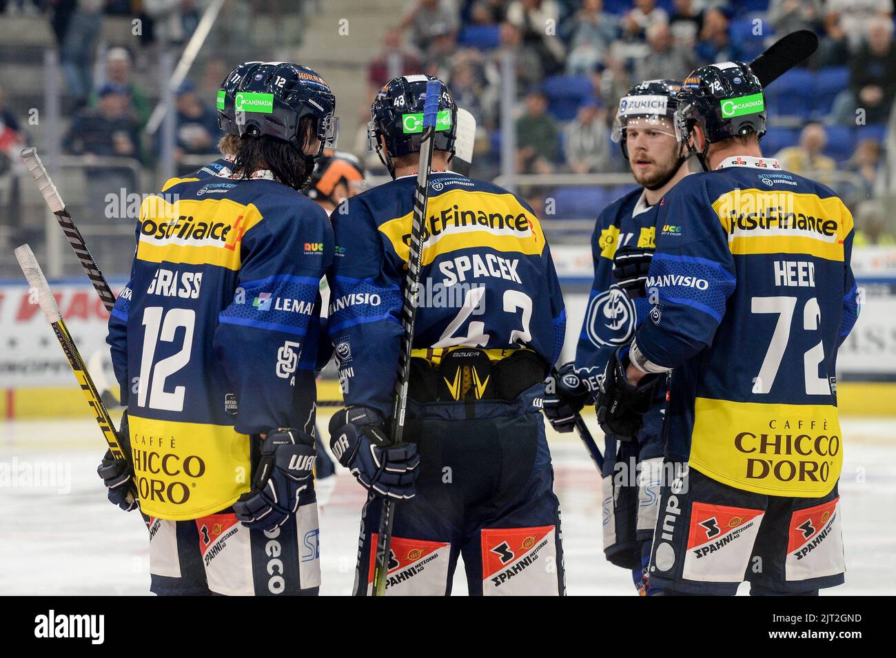 27.08.2022, Quinto, Gottardo Arena, HC Ambri-Piotta - Eisbaren Berlin ...