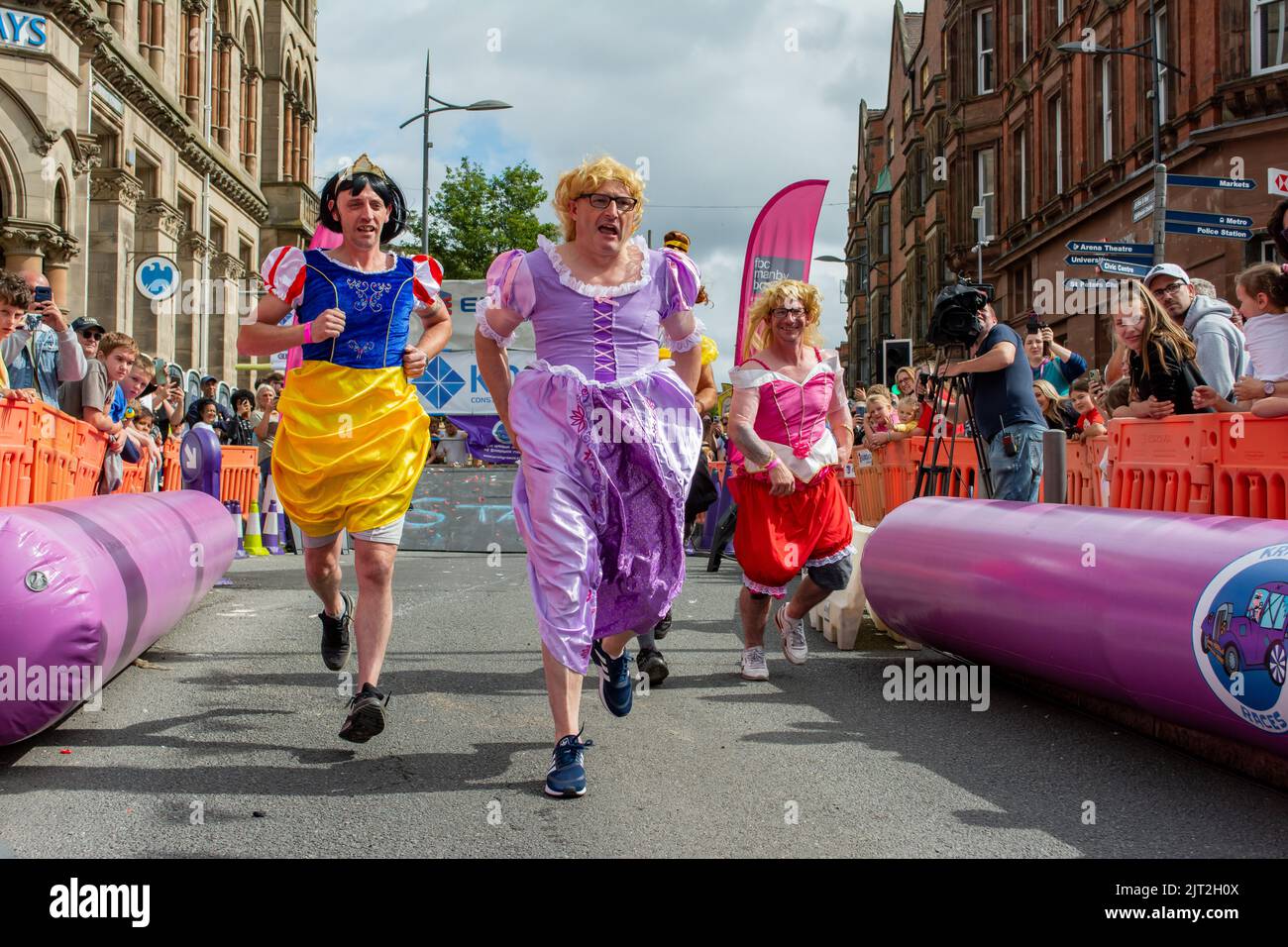 Krazy Races/Soapbox racing, held in Wolverhampton, Great fun for all ...