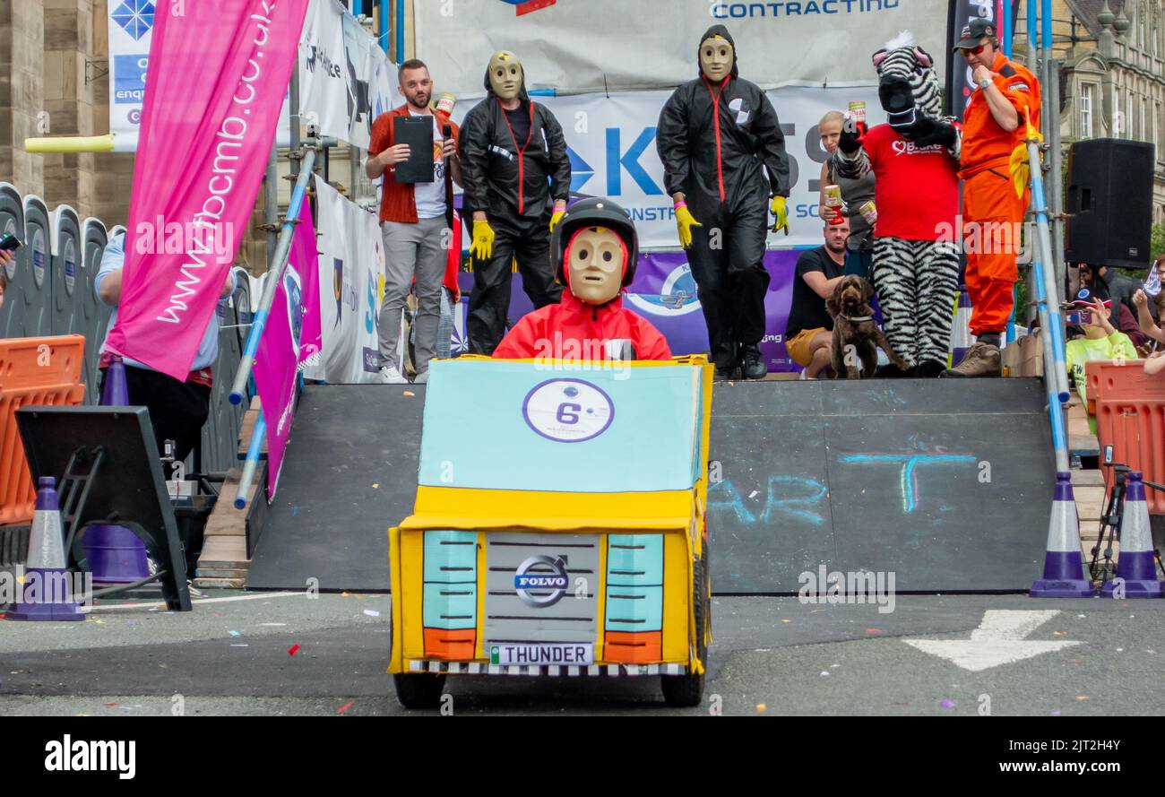 Krazy Races/Soapbox racing, held in Wolverhampton, Great fun for all ...