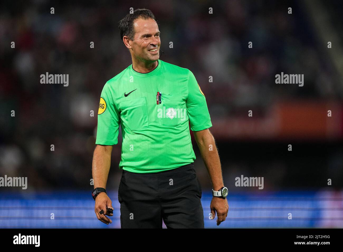 Rotterdam - Referee Bas Nijhuis during the match between Feyenoord v FC ...