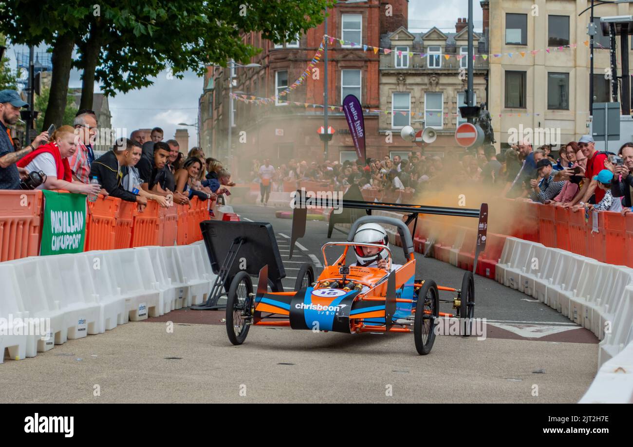 Krazy Races/Soapbox racing, held in Wolverhampton, Great fun for all ...