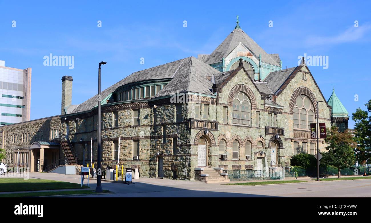 East Mt Zion Baptist Church At The Cleveland Clinic Main Campus Stock