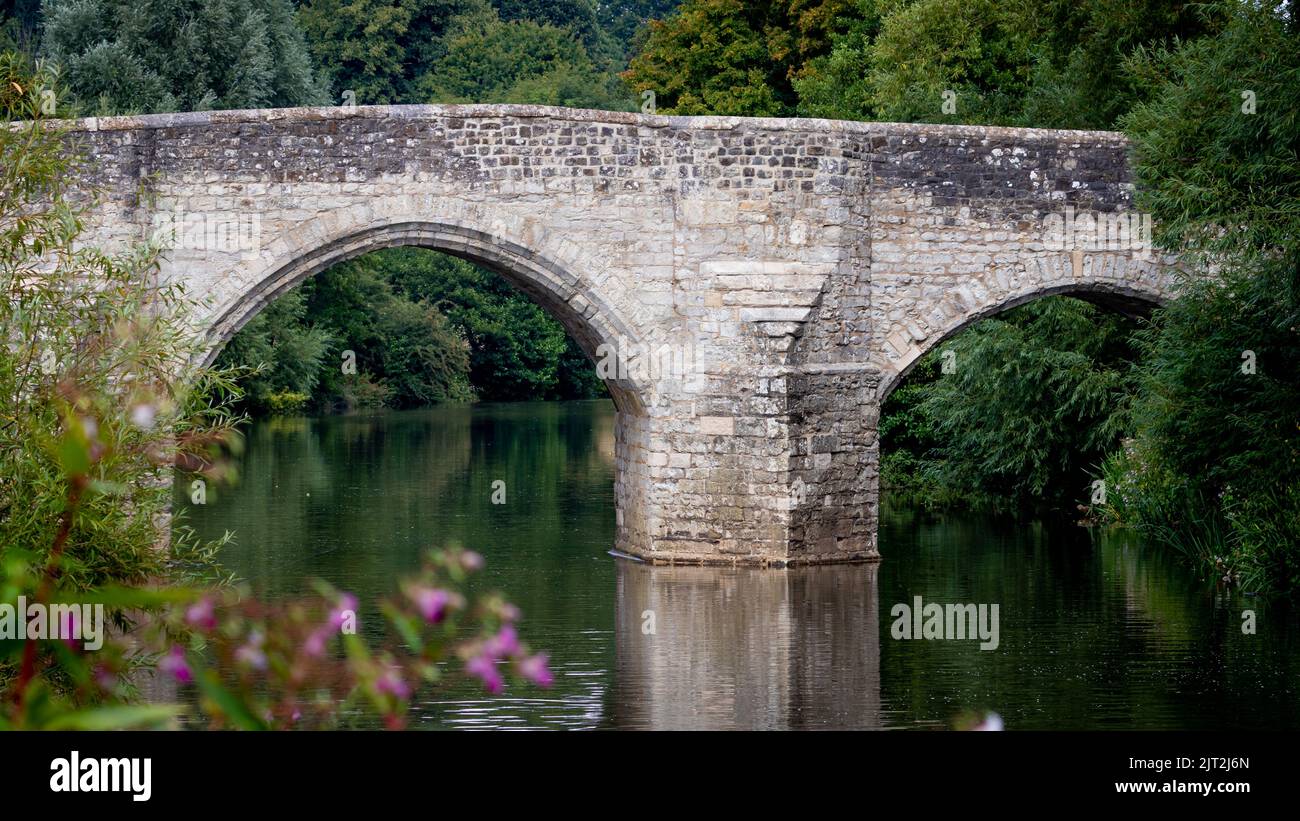Teston Bridge on the River Medway Stock Photo - Alamy