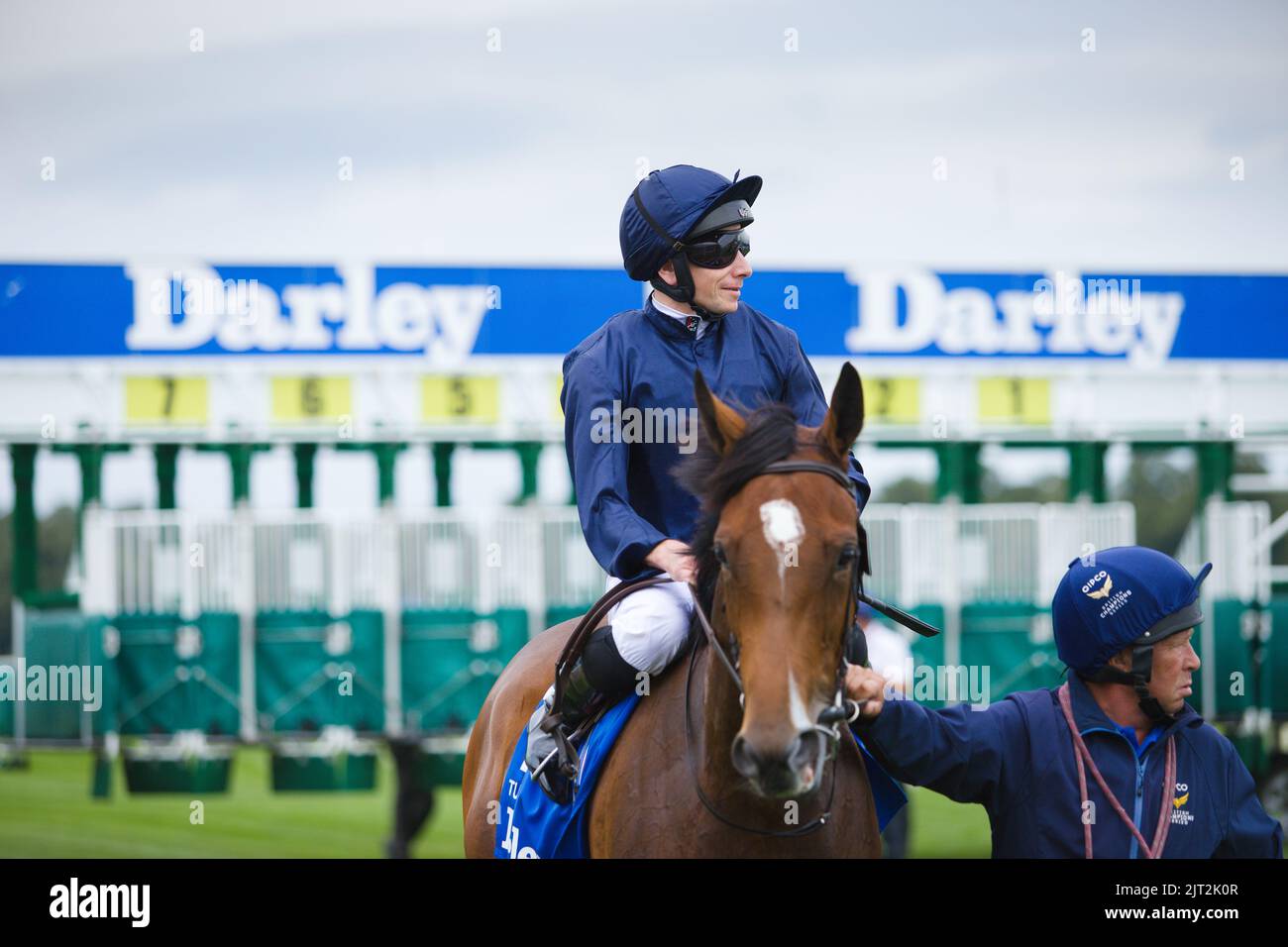 Jockey ryan moore the darley yorkshire oaks at york racecourse hi-res ...