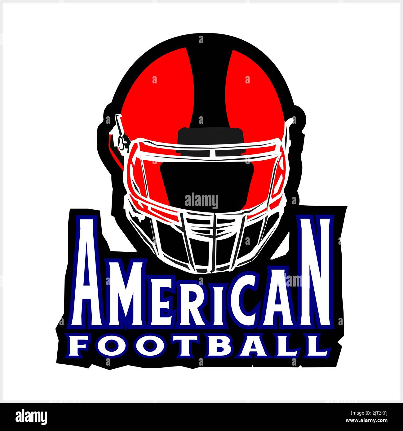 A football icon logo design element stock vector Stock Vector Image ...