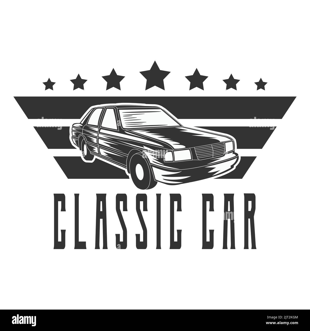 Classic stock car Stock Vector Images - Alamy