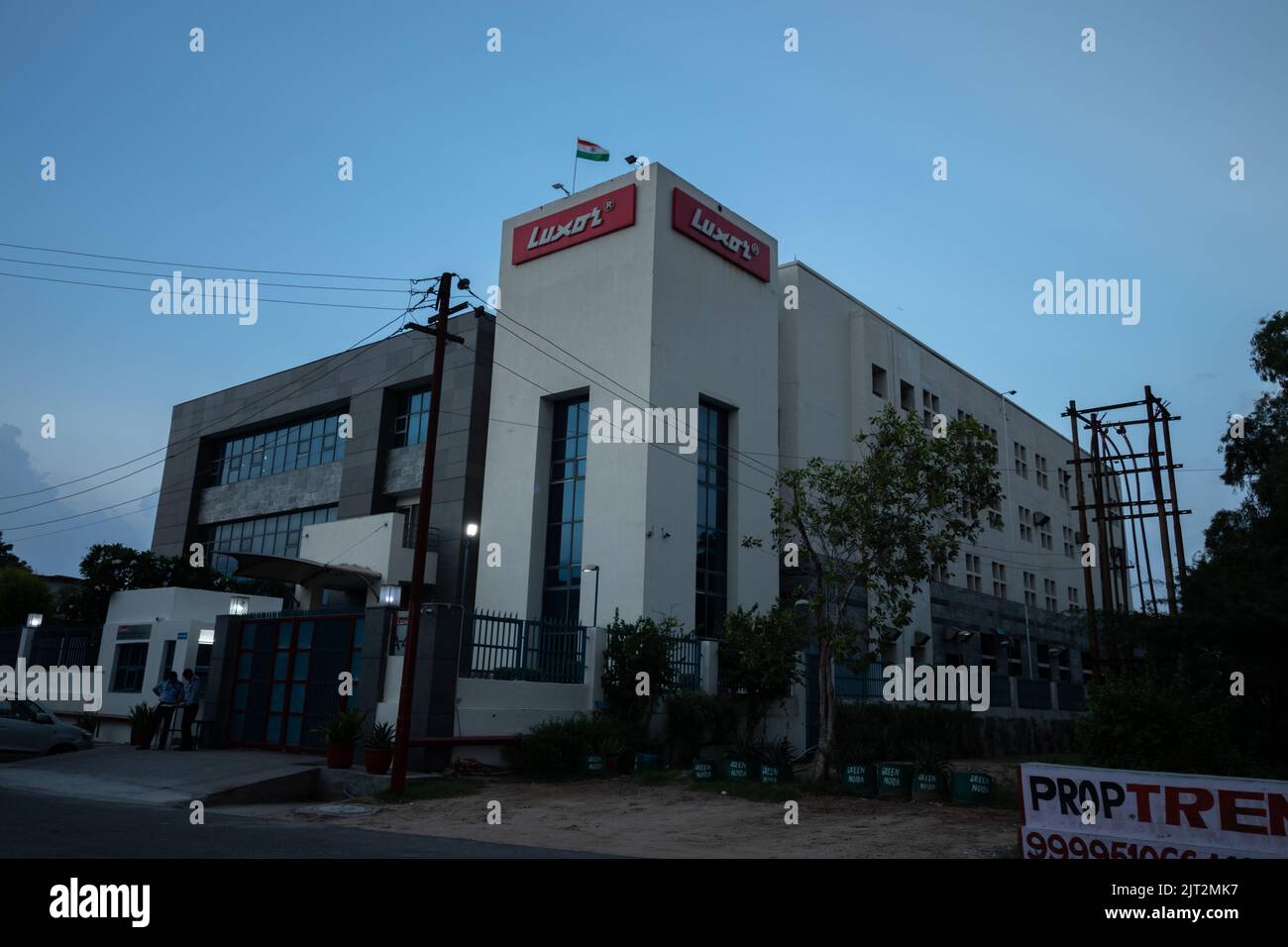 Noida, Uttar Pradesh, India, 28 August 2022 - Office Building Of Luxor ...