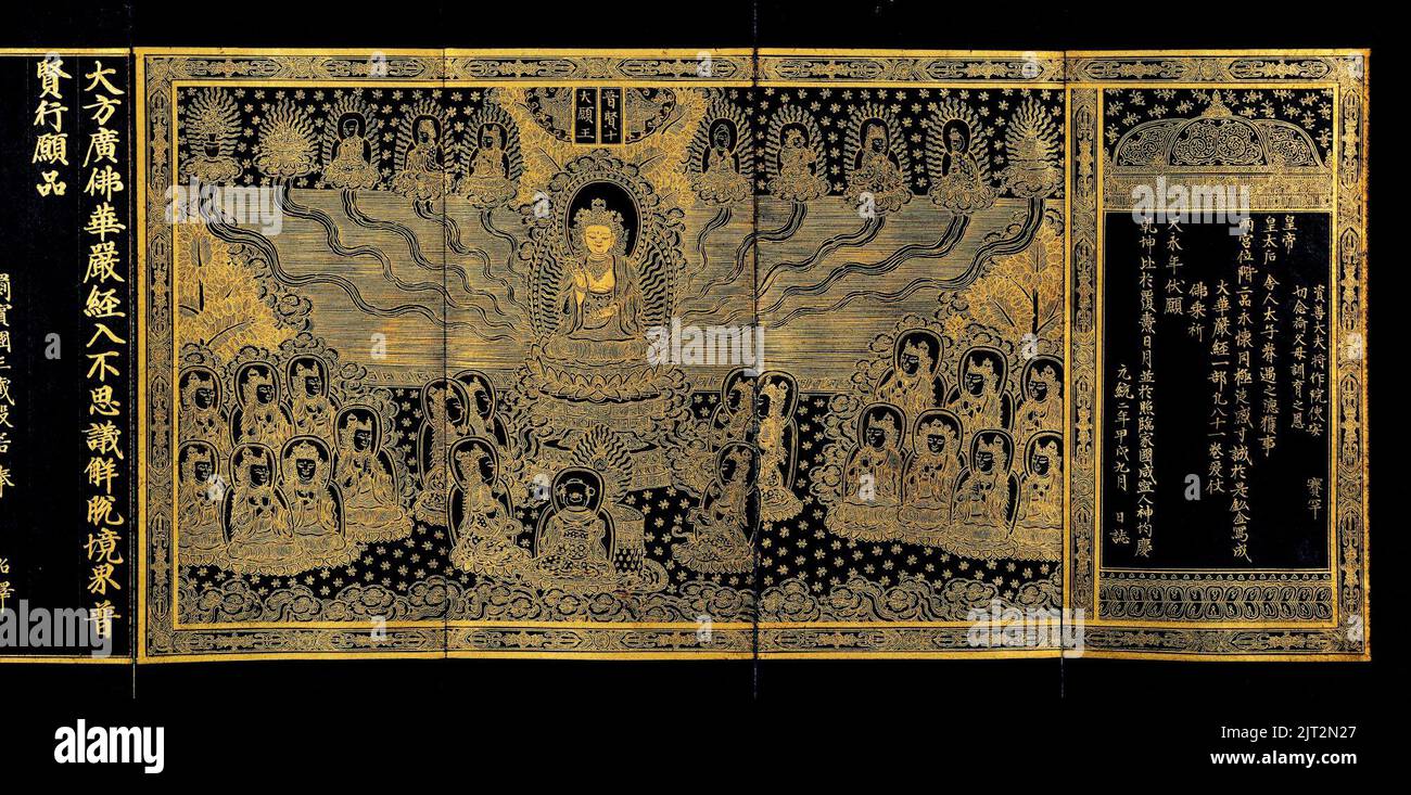 Transcription of Avatamsaka Sutra (The Flower Garland Sutra), Zhou ...