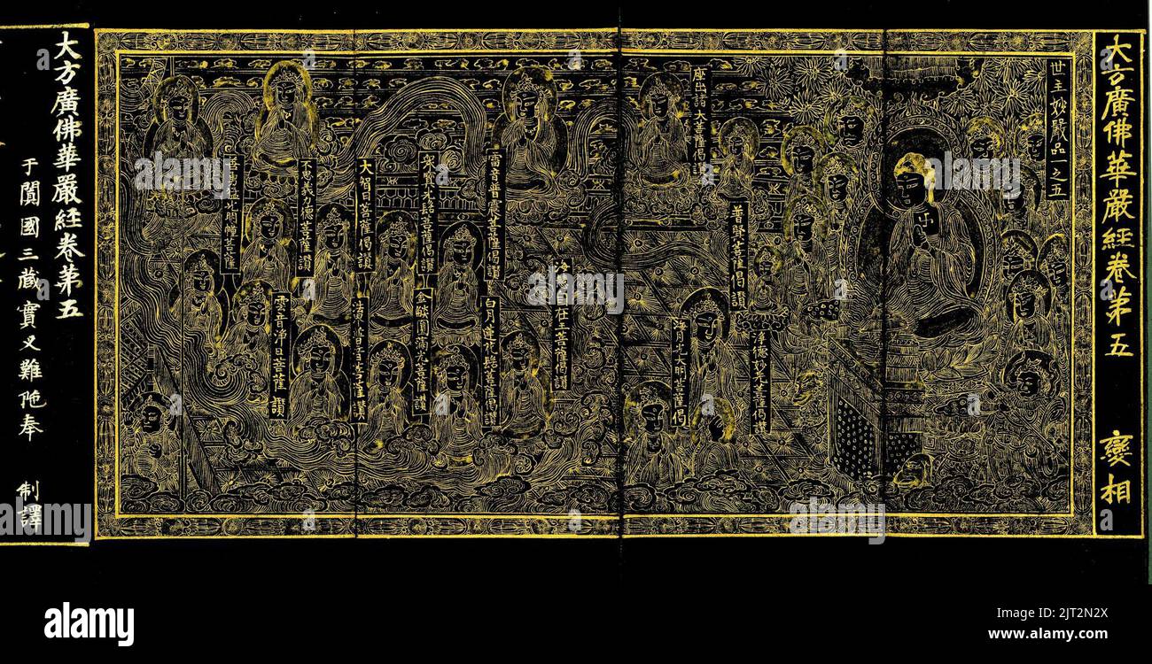 Transcription of Avatamsaka Sutra (The Flower Garland Sutra), Zhou ...