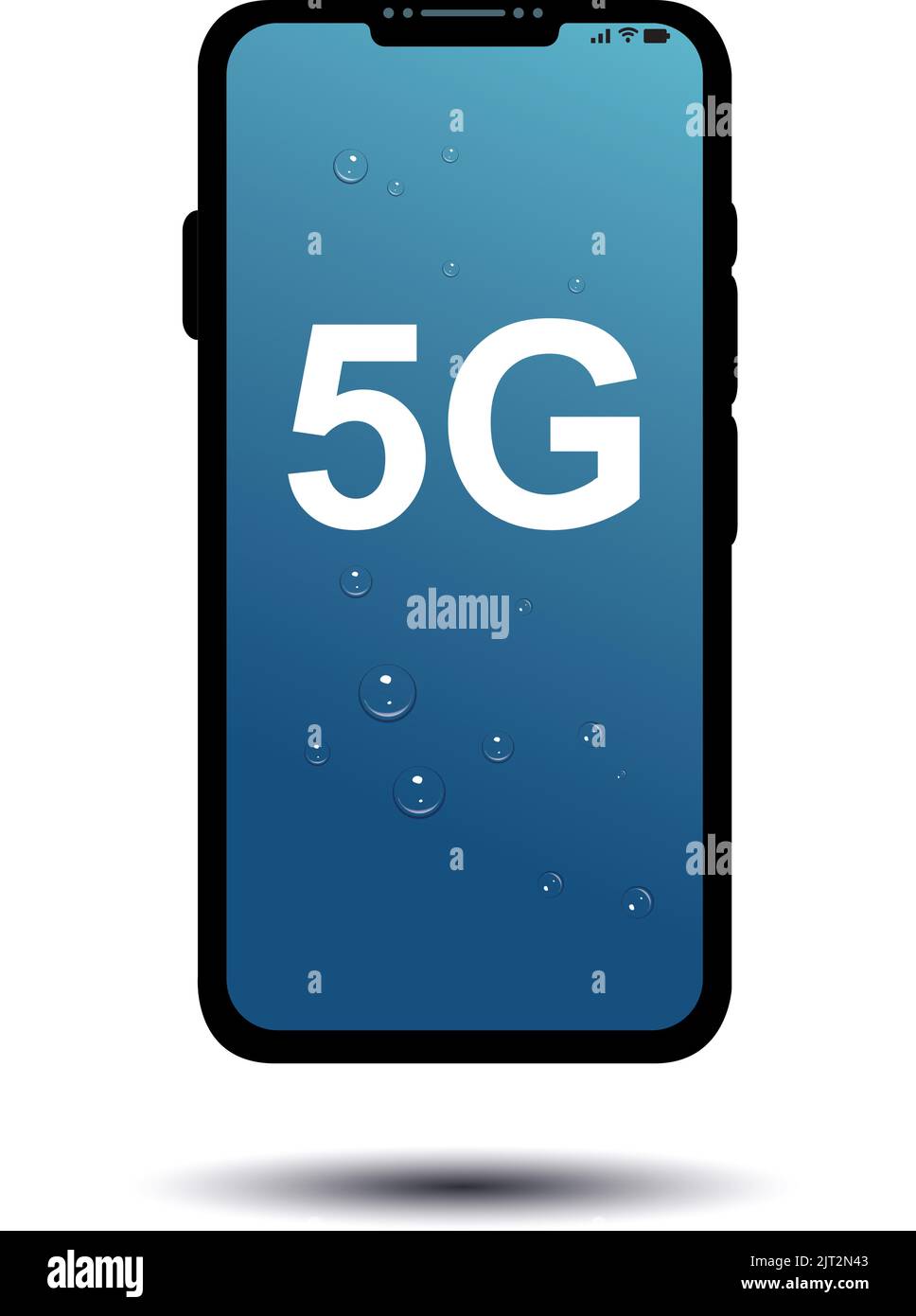 Phone 5g icon Stock Vector Images - Alamy