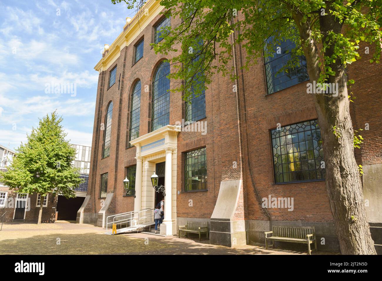 Amsterdam, Netherlands. August 2022. The Portuguese Synagog in ...