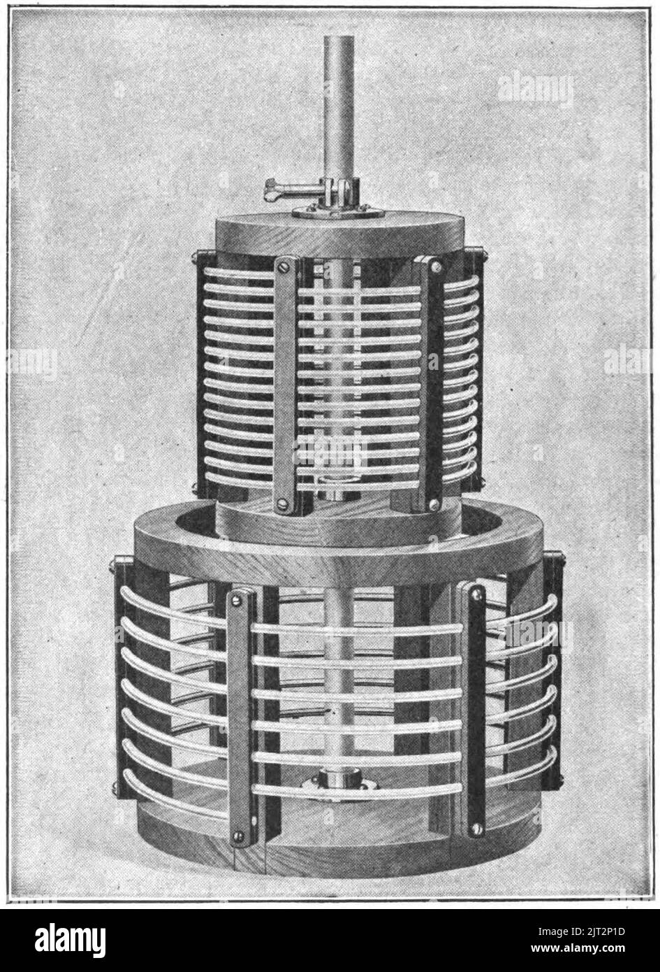 Transmitter tank coil Stock Photo - Alamy