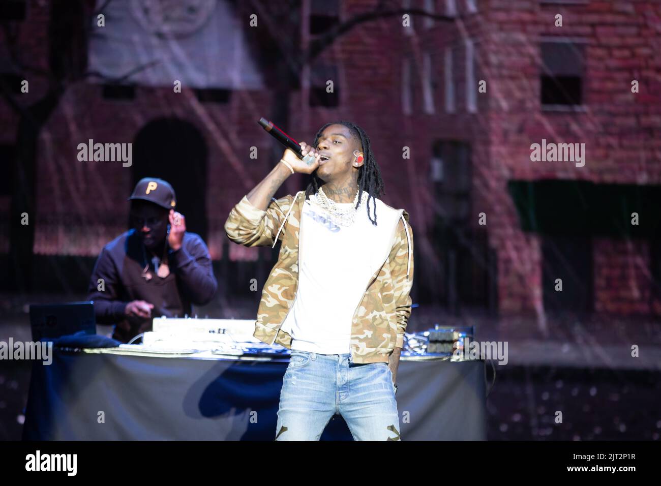Leeds, UK. Saturday 27 August 2022. Taurus Tremani Bartlett, known ...