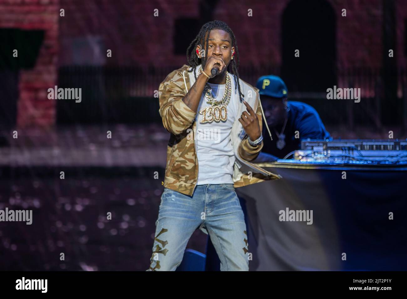 Leeds, UK. Saturday 27 August 2022. Taurus Tremani Bartlett, known ...