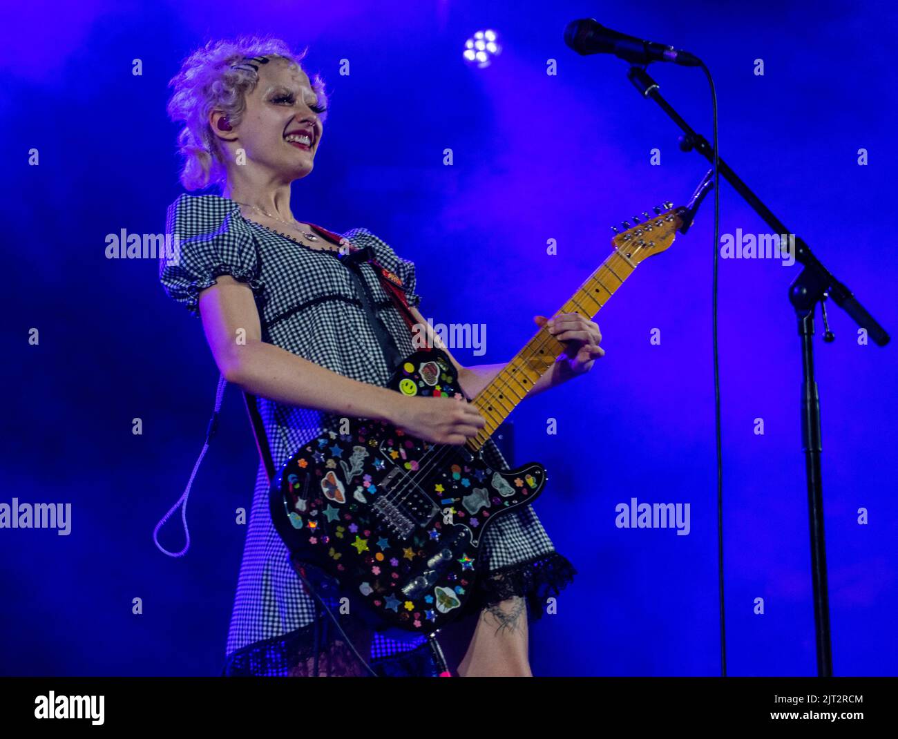 Chloe Moriondo plays at Leeds Festival on Friday 26th August 2022 ...