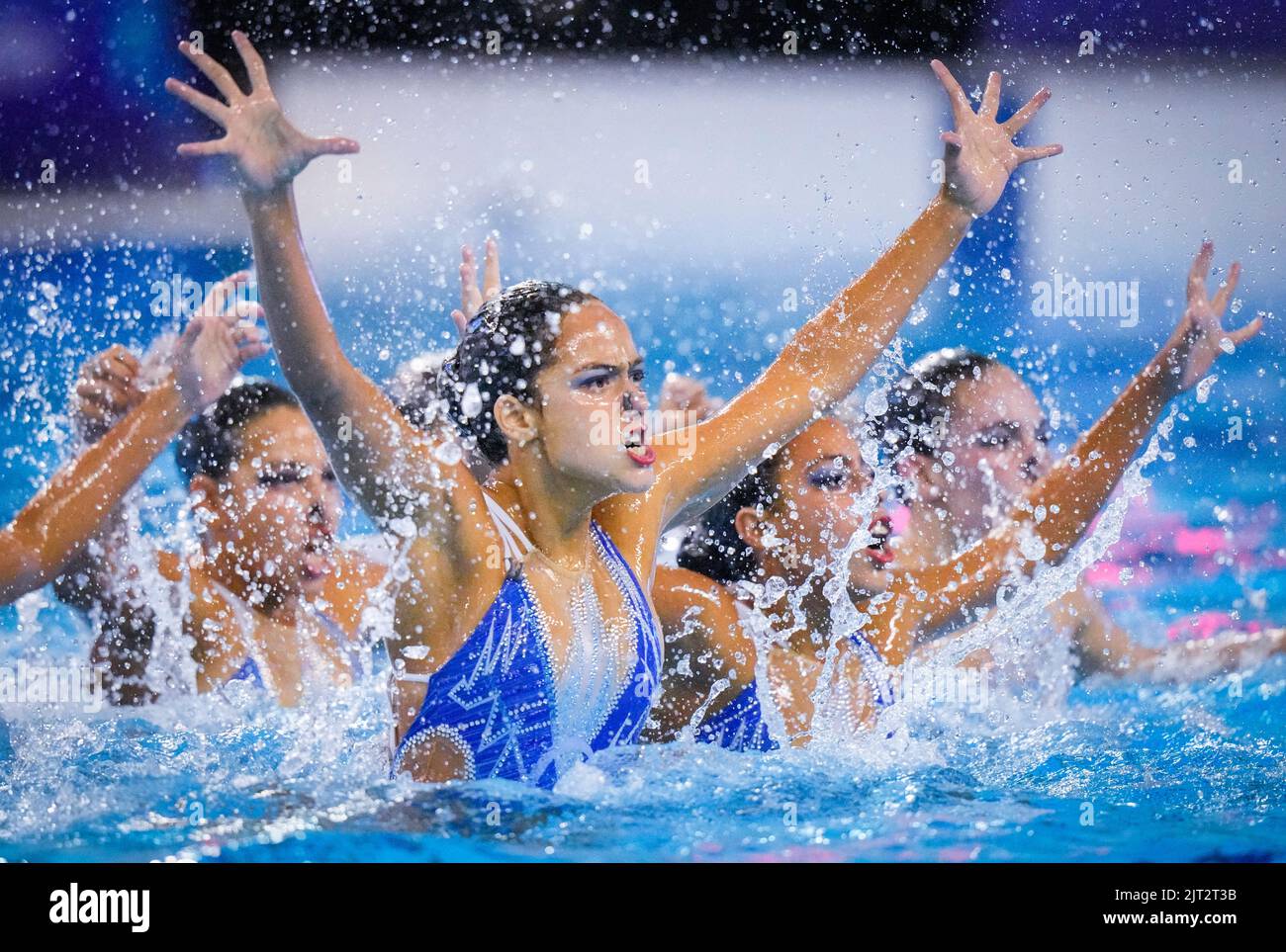 Artistic swimming team egypt hi-res stock photography and images - Alamy