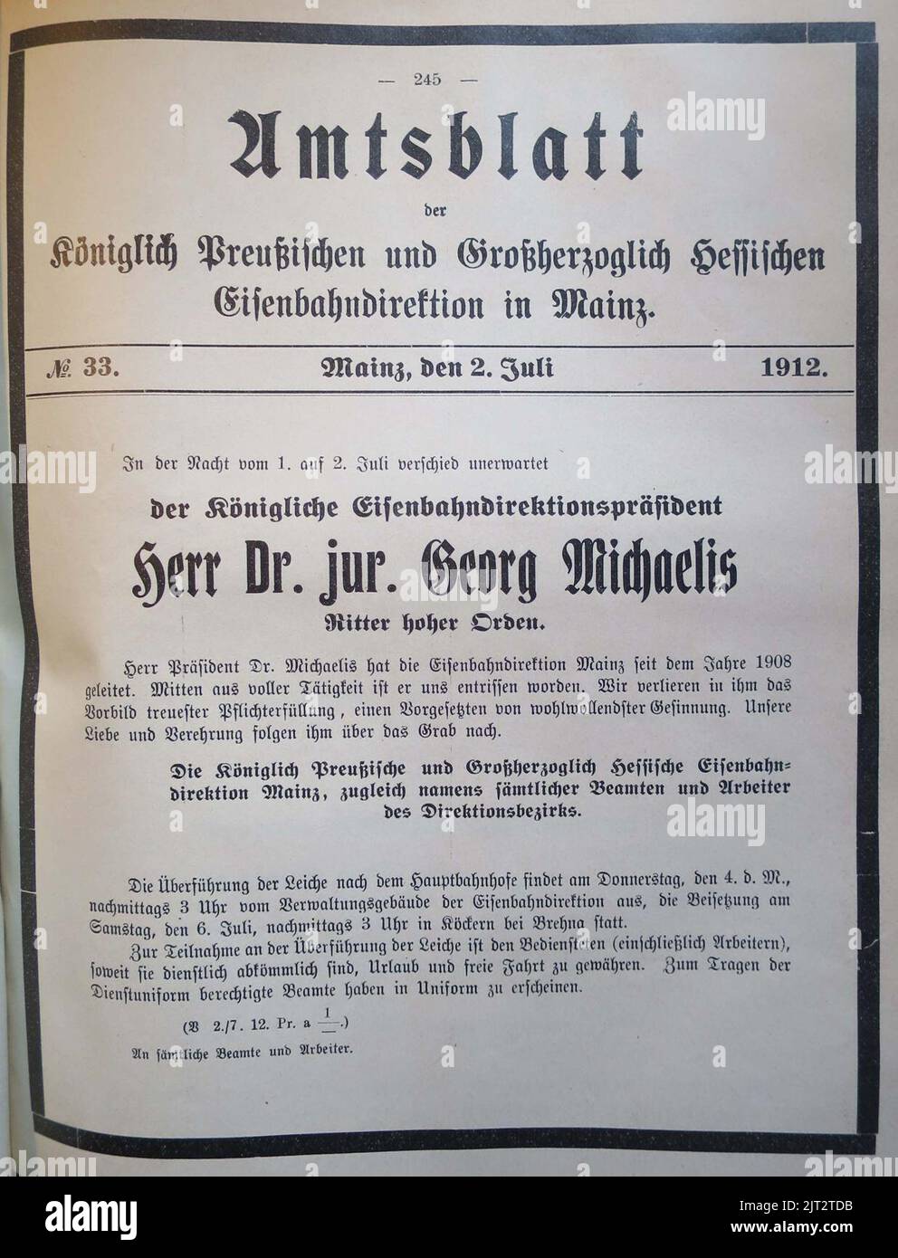 Georg michaelis hi-res stock photography and images - Alamy