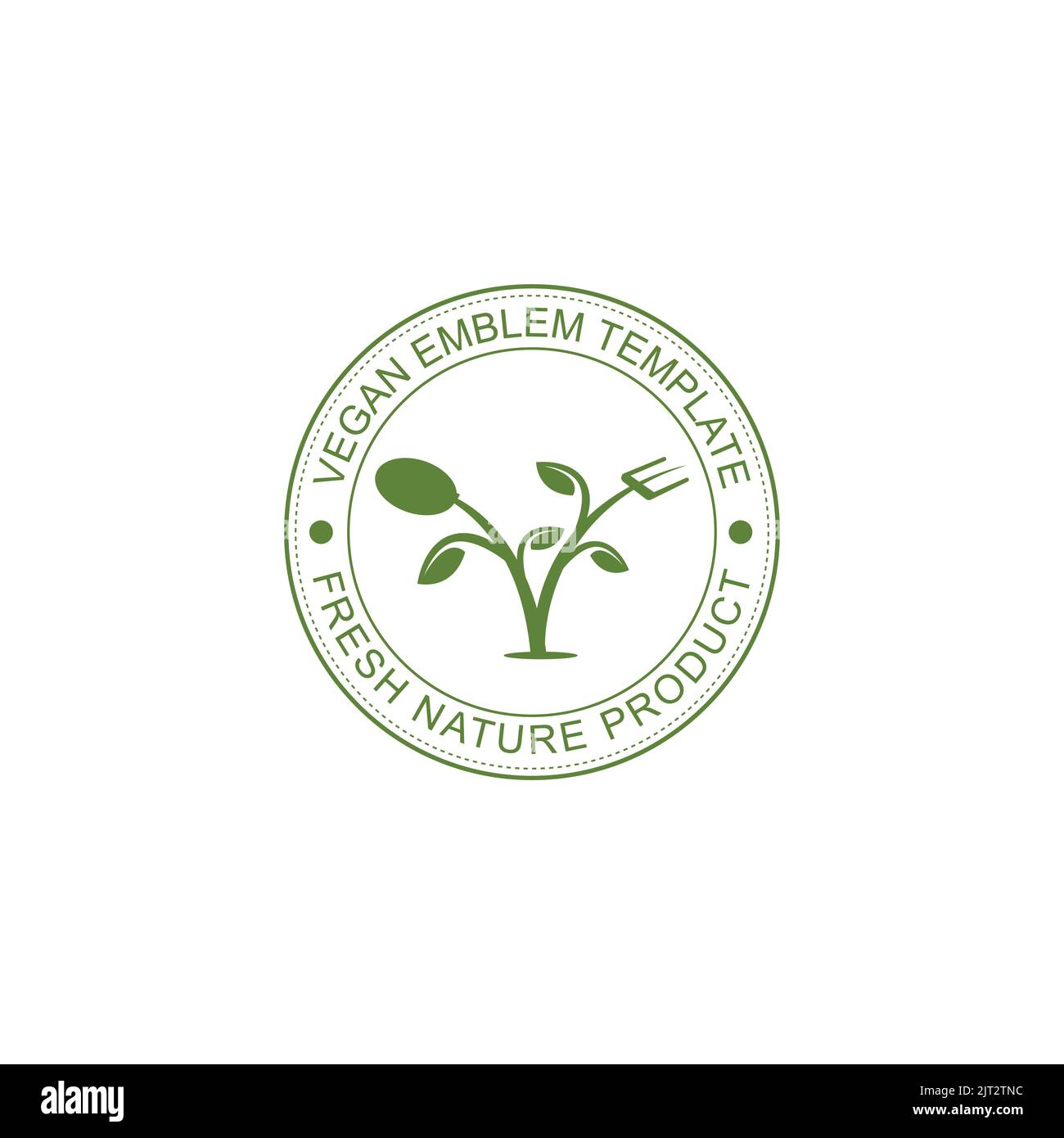 Vegan Friendly Food Icon Badge Design. Vegan Vector Illustration Symbol ...