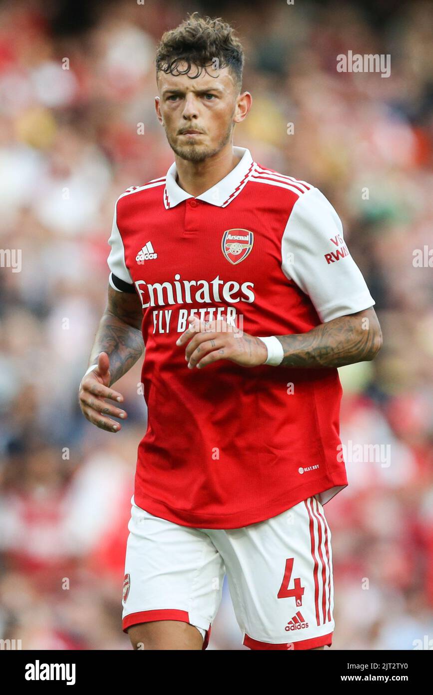 Ben White #4 of Arsenal Stock Photo - Alamy