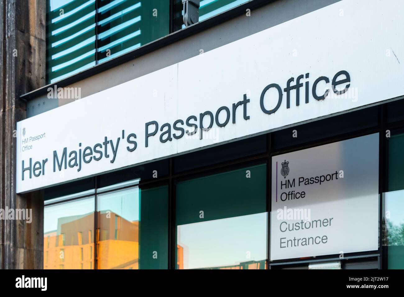 sign her majesty's passport office in Durham. County Durham Uk which ...