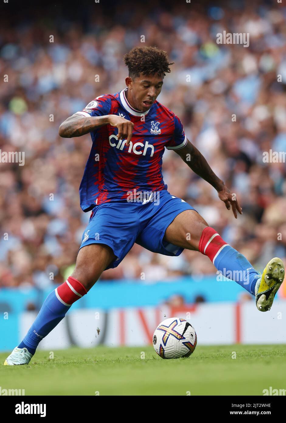 Manchester, England, 27th August 2022. Chris Richards of Crystal Palace ...