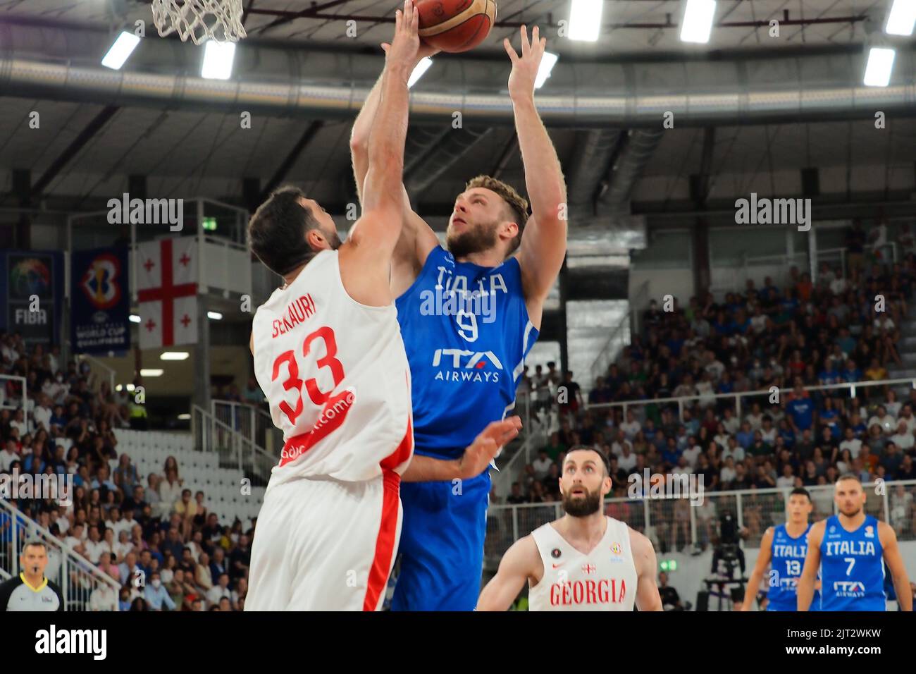 PalaLeonessa, Brescia, Italy, August 27, 2022, Nicolo Melli (Italy ...