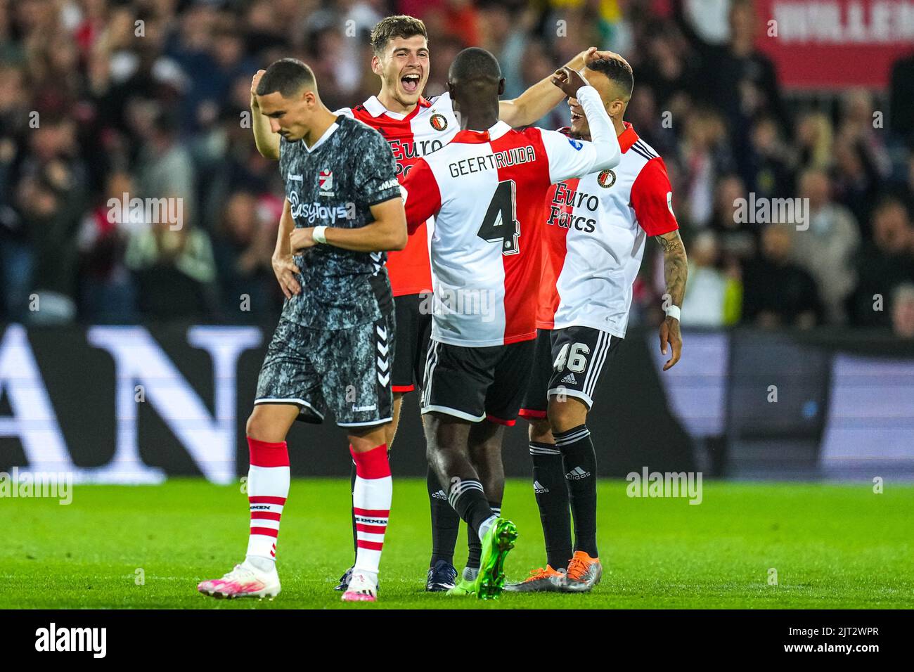 Rotterdam - Jacob Rasmussen of Feyenoord during the match between ...
