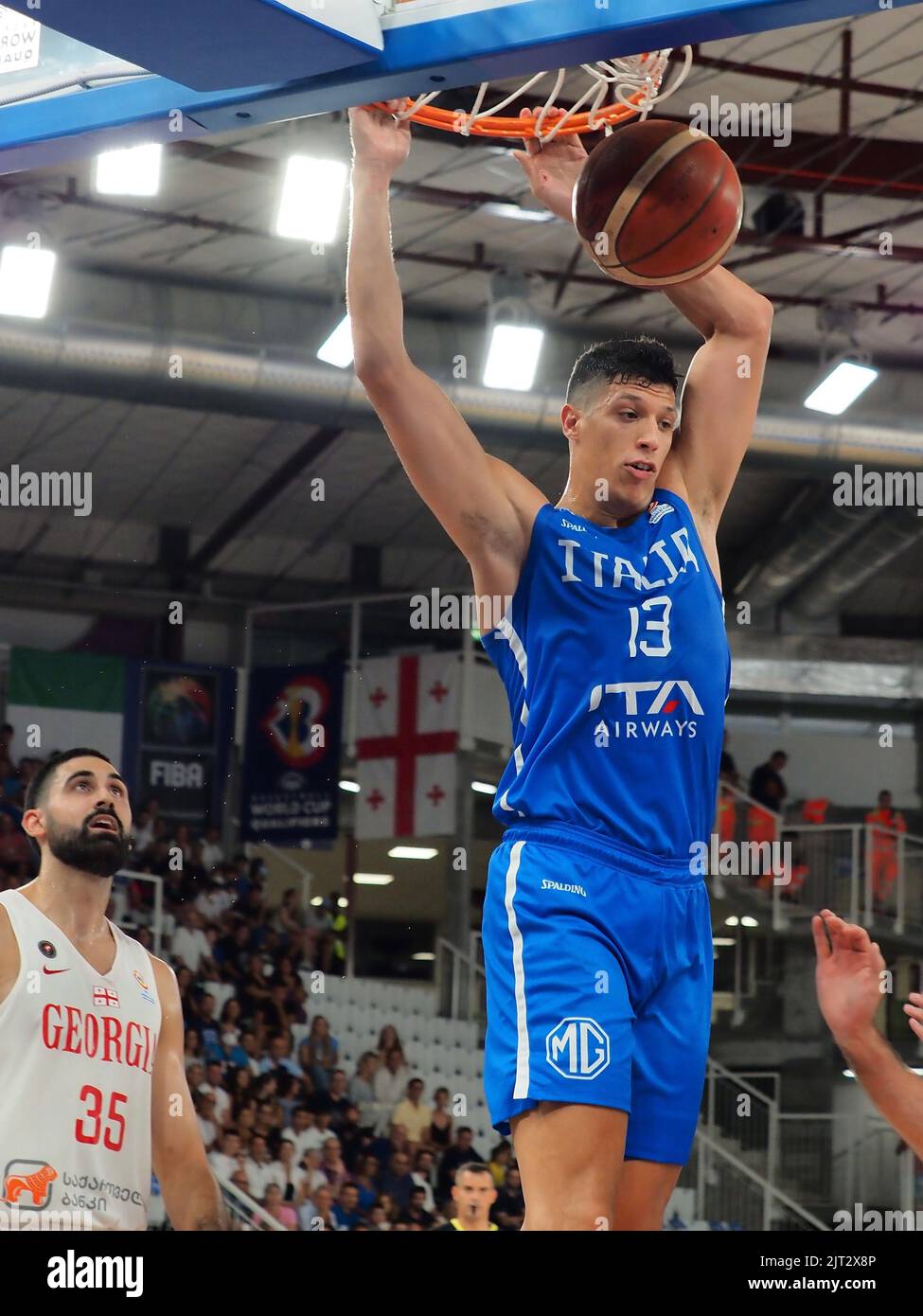 PalaLeonessa, Brescia, Italy, August 27, 2022, Simone Fontecchio (Italy ...